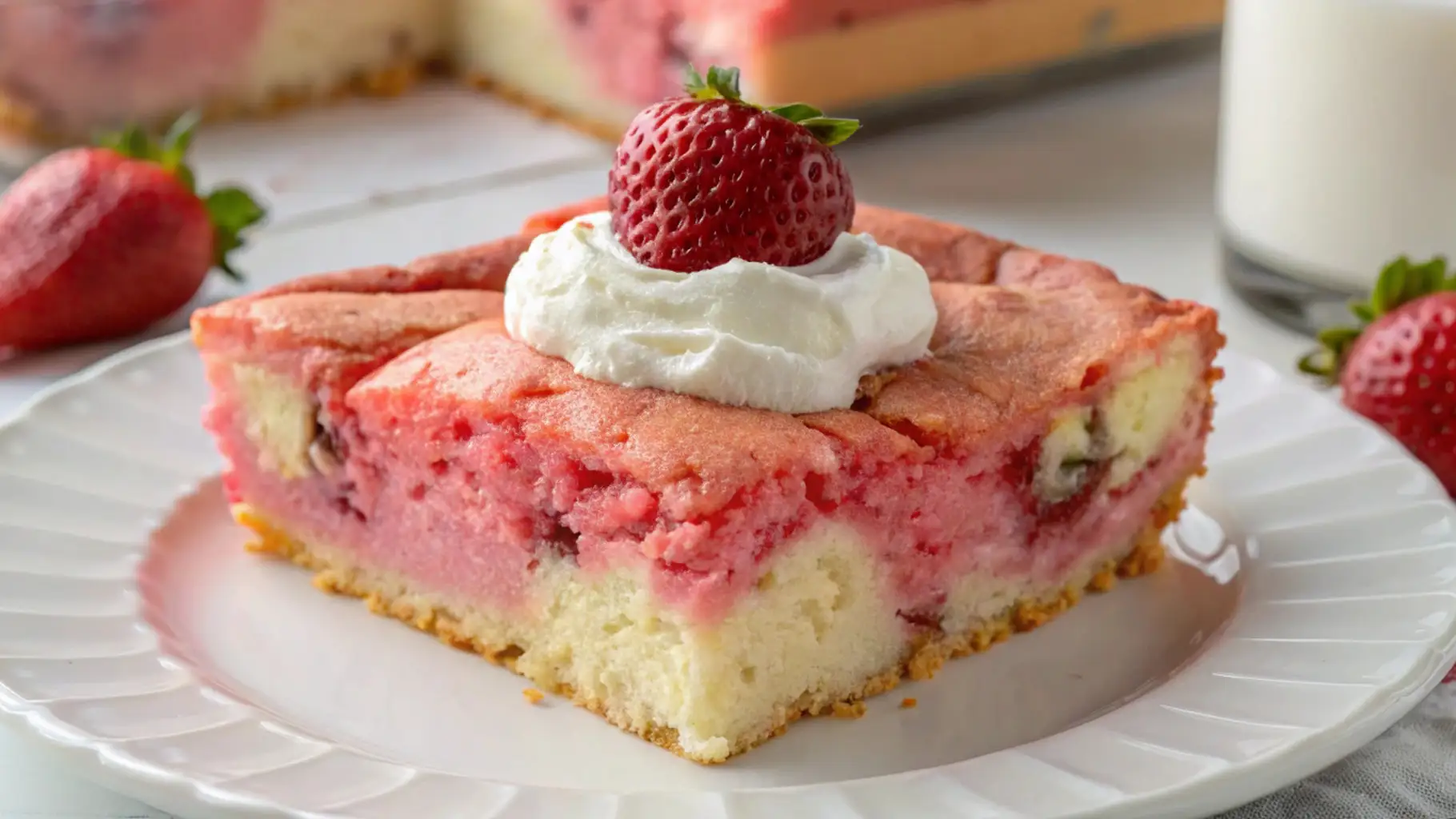 Strawberry Earthquake Cake A Sweet Sensation You’ll Love